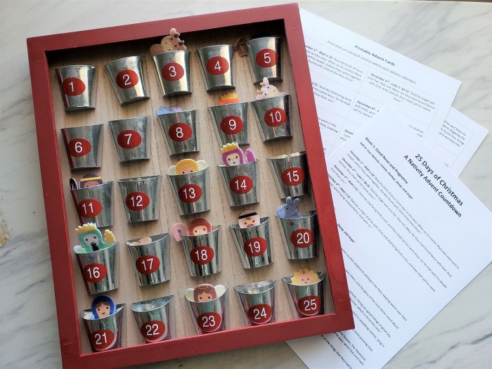 25 Days of Christmas – Nativity Advent Countdown – A Mom's Take